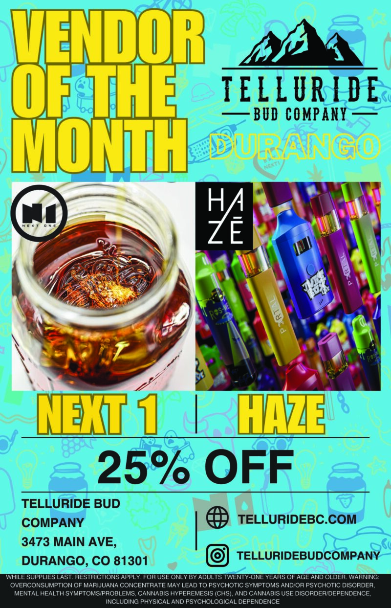 TBC Durango Specials | Marijuana Deals Durango CO